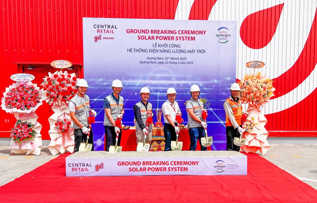 Tona Syntegra Solar Breaks Ground on Solar Project at go! Dien Ban